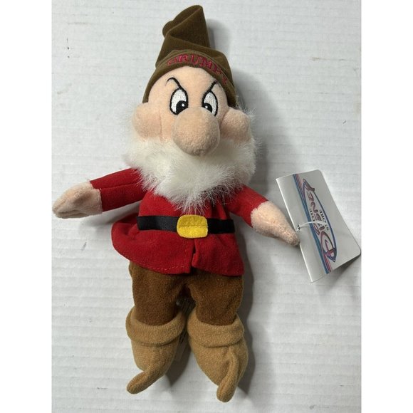 Disney | Toys | Disney Plush Snow White Grumpy The Dwarf Stuffed Animal ...